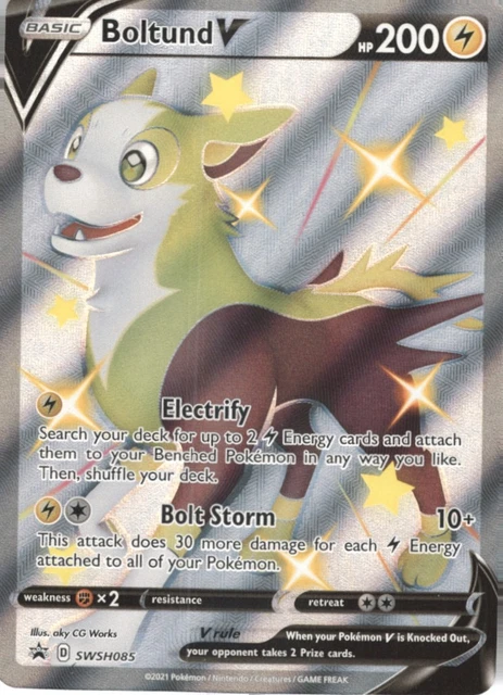 POKÉMON BOLTUND V SWSH085 Holo Promo Sword & Shield $24.00 - PicClick AU