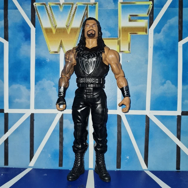 ROMAN REIGNS - Basic Series - WWE Mattel Wrestling Figure (C) £3.50 ...