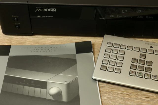 MERIDIAN G01 CONTROL Unit, Vorstufe Vorverstärker Preamp Pre Amplifier ...