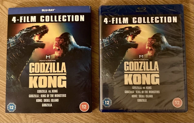 GODZILLA & KONG 4 Film Collection Blu Ray - KING OF THE MONSTERS ...