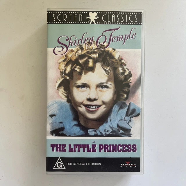 THE LITTLE PRINCESS Shirley Temple (VHS Video Cassette Tape, 1939) $10. ...