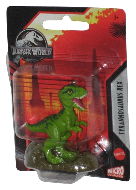 JURASSIC WORLD TYRANNOSAURUS Rex (2020) Mattel Micro Collection Mini ...