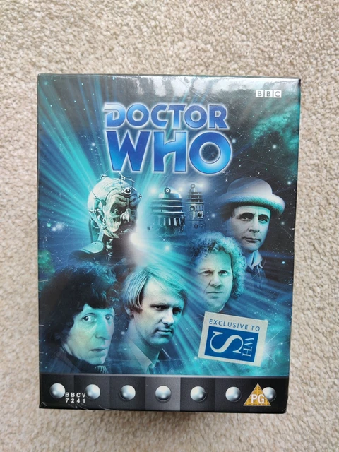 DOCTOR WHO DAVROS collection whs ltd edit vhs video box set daleks dr ...