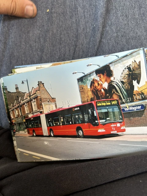 CLASSIC BUS PHOTO Mercedes Citaro Bendy Bus london Arriva BX04 MXL £0. ...