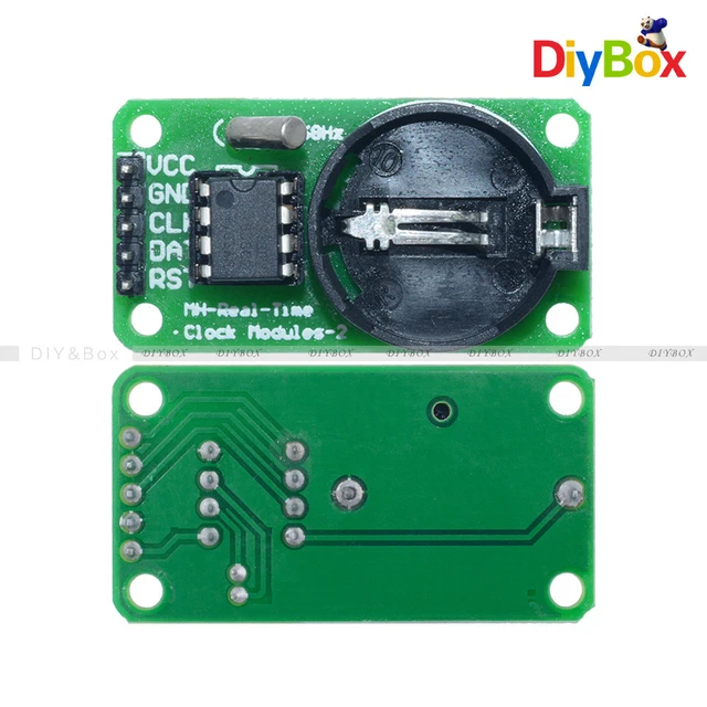 RTC DS1302 REAL Time Clock Module for Arduino AVR ARM PIC SMD than ...
