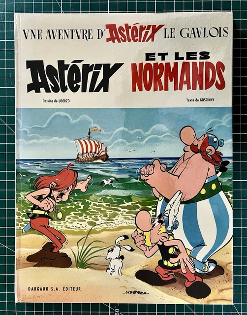 ASTÉRIX CHEZ LES Normands:ultra Rare Eo Impression Danel Craquante ...