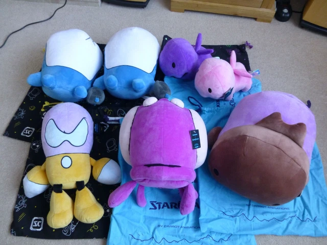 MAKESHIP CARBOT ANIMATIONS Starcraft Starcrafts Complete Plush ...