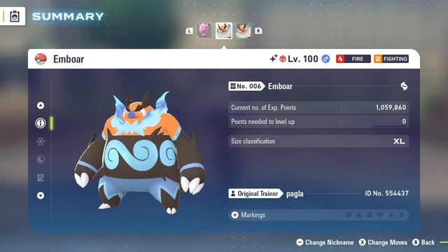 POKÉMON LEGENDS ZA Shiny 6IV Emboar ev trained battle ready Adamant $2. ...