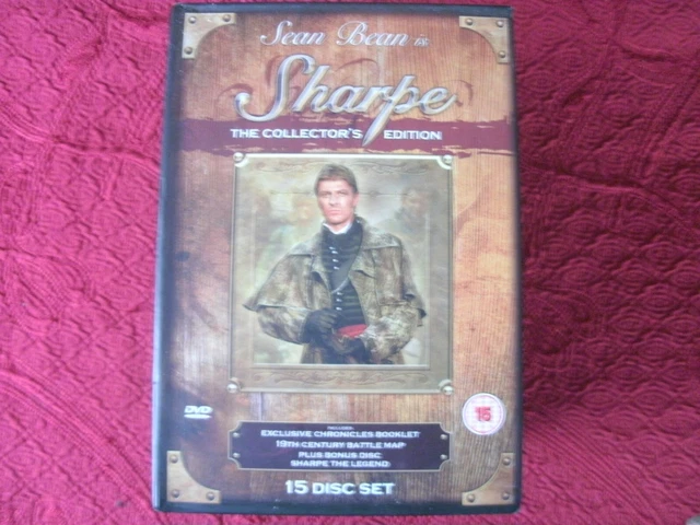SHARPE - THE Complete Collection (DVD, 15-Disc Box Set) . FREE UK P+P ...