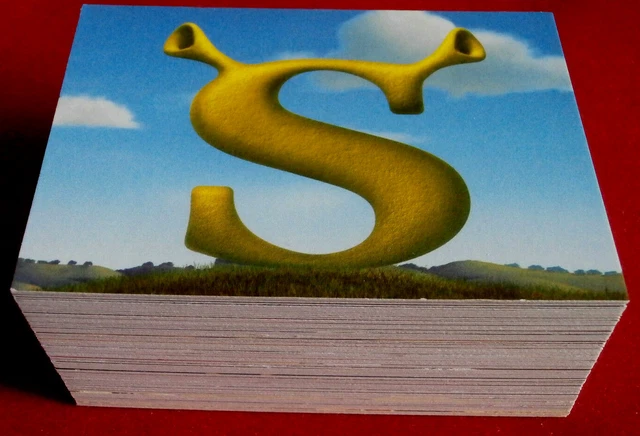 SHREK 2 - Complete Base Set - 72 cards - Comic Images 2004 £21.99 ...