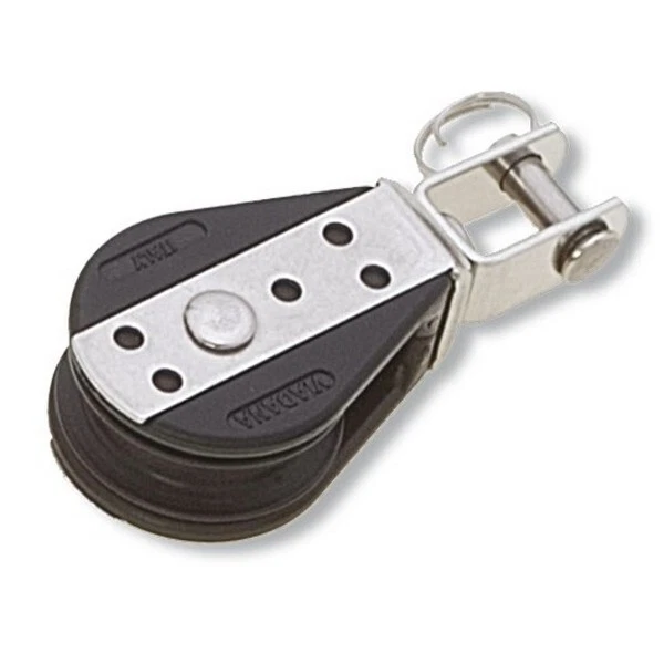 BOZZELLO SFERE 1 PULEGGIA GIREVOLE 8 x 28 ACCESSORI BARCA NAUTICA EUR ...