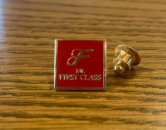 JAL JAPAN AIRLINES First Class Pin Badge £117.62 - PicClick UK