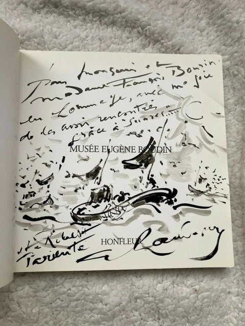 DONATION HAMBOURG-RACHET DESSIN original marin Musée Eugène Boudin ...