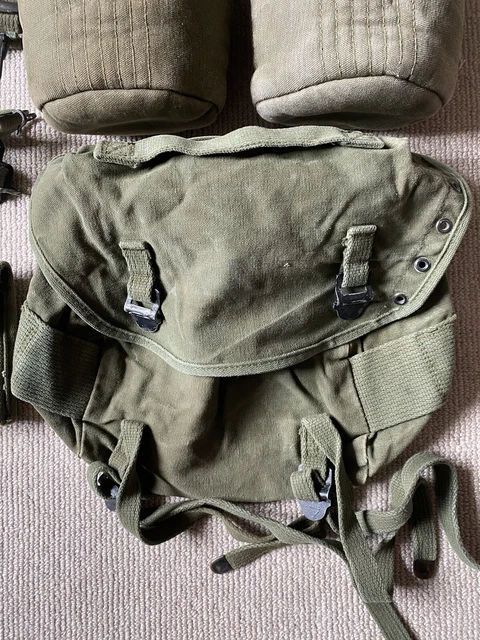 VIETNAM WAR US Army USMC Basic Field Gear Set Package Original Set ...