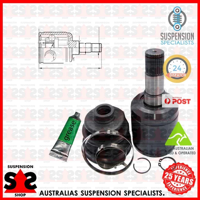 FRONT AXLE LEFT Joint Kit, Drive Shaft Suit MAZDA 626 2.0 i (GE10S1 ...