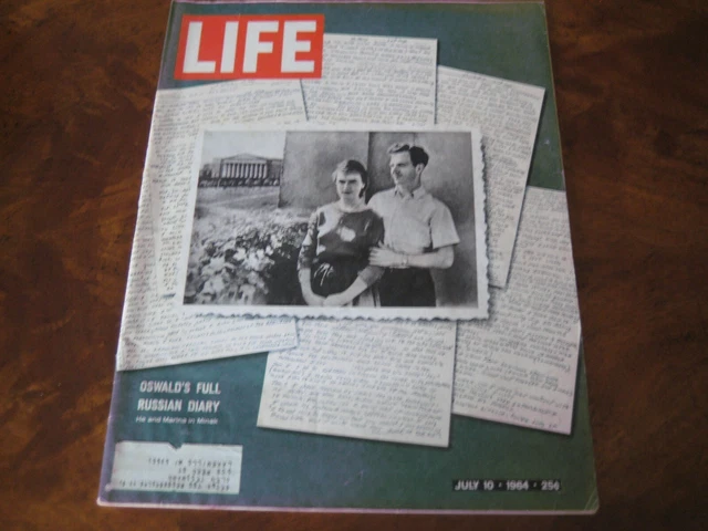 LIFE MAGAZINE-ISSUE JULY 10, 1964 - Oswald's Full Russian Diary Issue £ ...