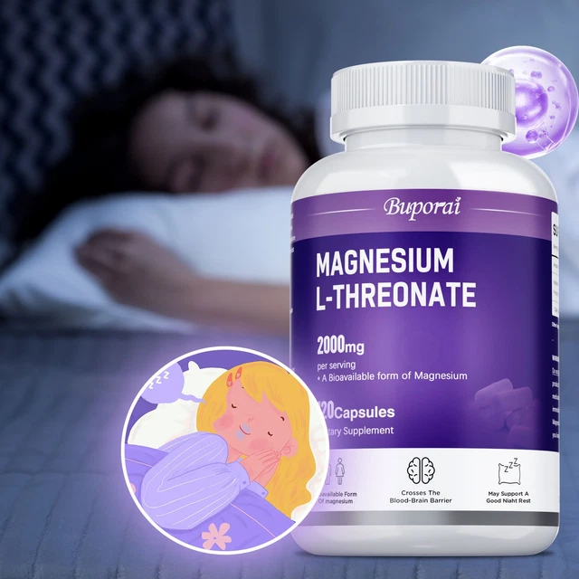 MAGNESIUM L-THREONATE - Improve Sleep, Bone Health, and Relieve Stress ...