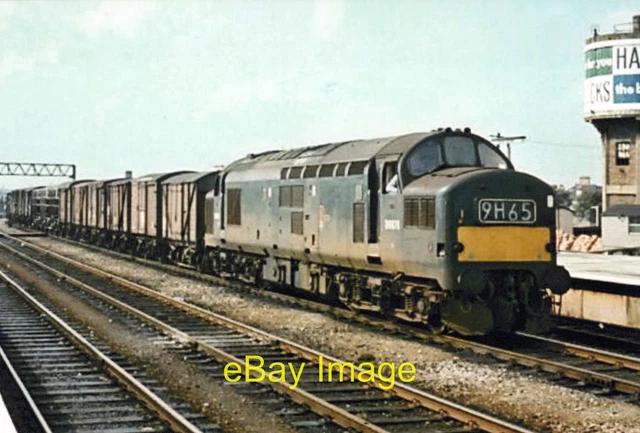 PHOTO RAILWAY 6X4 Class 37 D6876 Freight at Cardiff 12/6/67 £2.00 ...