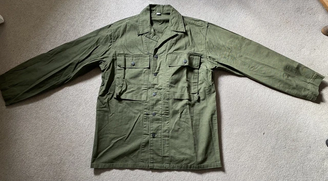 WW2 US ARMY HBT Jacket Medium Chest From At The Front USA New ...