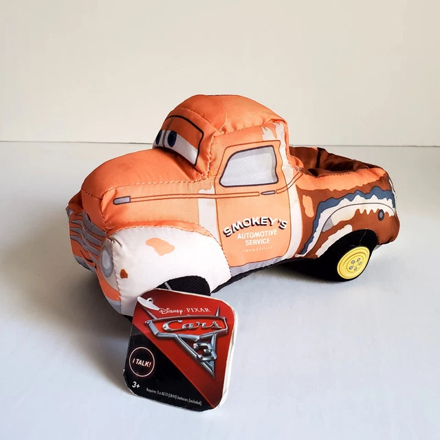 DISNEY PIXAR CARS 3 Talking Plush - Crash ME Sounds, Smokey's ...