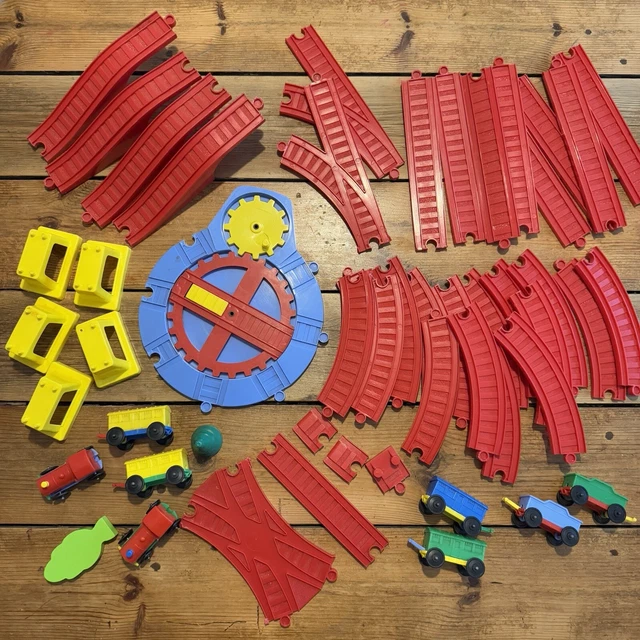 VINTAGE PLASTIC TOY Train Set Mettoy Playcraft? 1960's £28.00 - PicClick UK