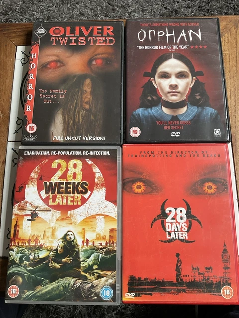 HORROR-DVD-OLIVER TWISTED-ORPHAN-28 WEEKS Later-28 Days Later EUR 7,11 ...