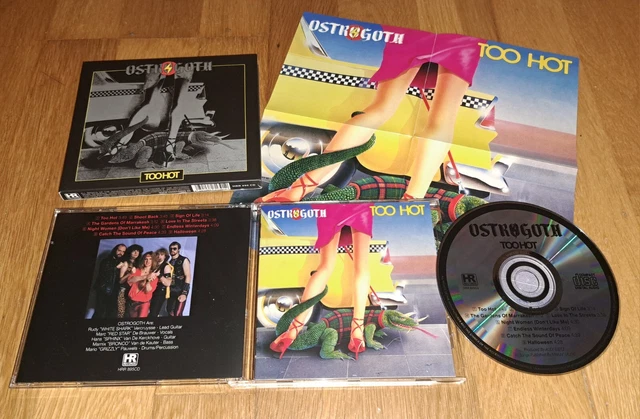 CD OSTROGOTH TOO hot HEAVY POWER METAL + poster EUR 3,99 - PicClick FR