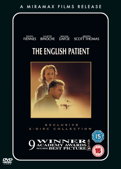 THE ENGLISH PATIENT (DVD) Willem Dafoe Juliette Binoche Ralph Fiennes Lee Ross EUR 9,92 ...