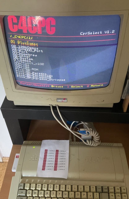C4CPC MODUL AMSTRAD CPC 6128+ CPC 464+ GX4000 getestet in Gehäuse EUR ...