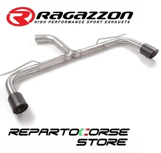 RAGAZZON TUYAU D'ÉCHAPPEMENT Fourchue - VW Golf 8 Typ CD 2.0GTi 245cv ...