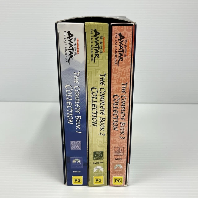 AVATAR: THE COMPLETE Collection Book 1+2+3 Box Set Australian PAL ...
