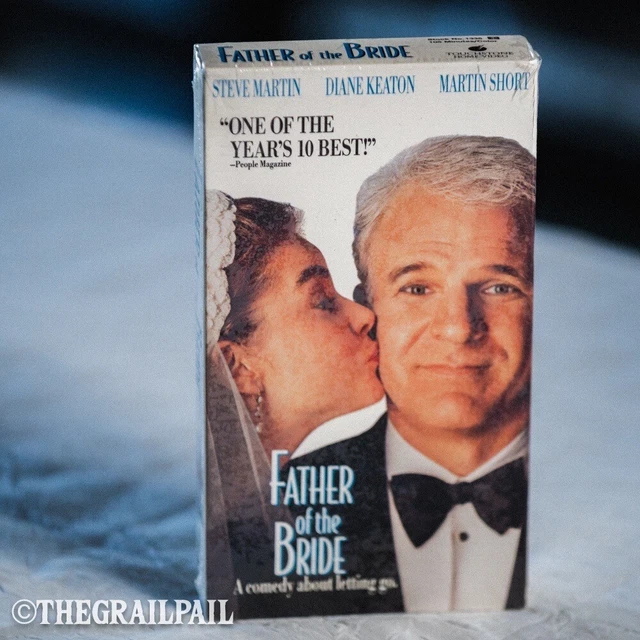 SEALED ORIGINAL FATHER of the Bride VHS Steve Martin Diane Keaton ...