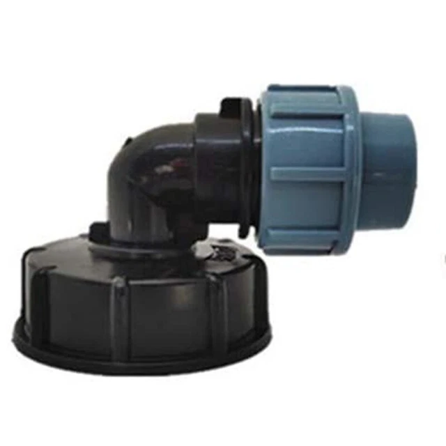 IBC TON Water Tank Connector 20mm Elbow Outlet Adapter Barrels ...