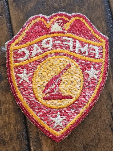 WWII USMC FMF Pac Anti Aircraft Embroidered Patch L@@K!!! £12.75 ...