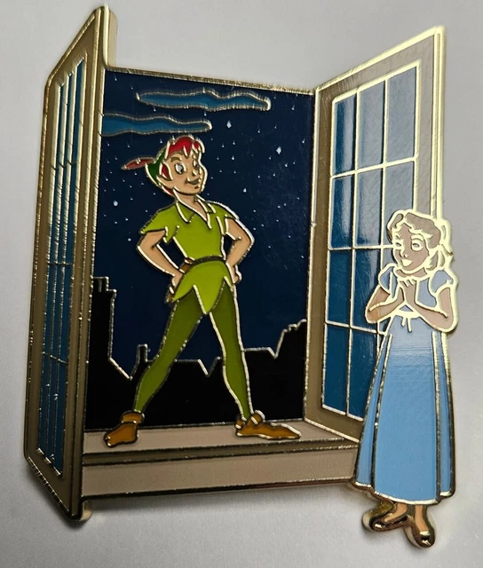 DISNEY 2023 PETER Pan at Wendy's Window OE pin £12.48 - PicClick UK