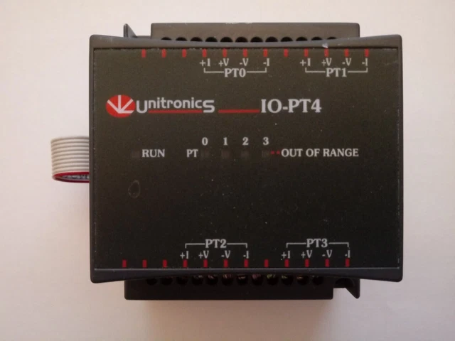 UNITRONICS IO-PT4 EXPANSION unit, analog 4x PT100 for M91-2 R1 PLC controller £75.00 - PicClick UK