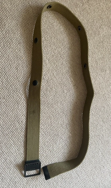 WW2 USMC MARINE US USMC Trousers Pants Belt Marked USMC 1944 dated ...