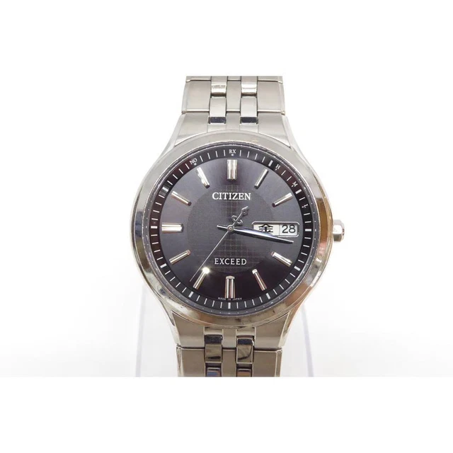 CITIZEN EXCEED H100-T018661 Eco-Drive Radio controlled Titan Quartz ...