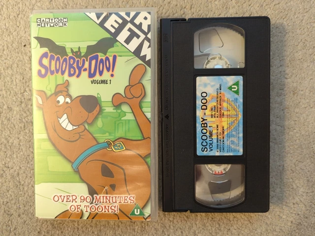 SCOOBY DOO VOLUME 1 VHS Video 90 mins of Toons Cartoon Network EUR 13 ...