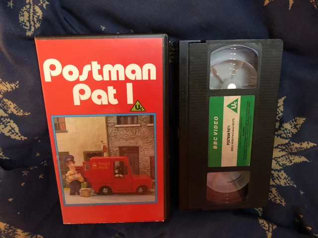 POSTMAN PAT 1 VHS Video PAL BBC - Vintage black case £24.98 - PicClick UK
