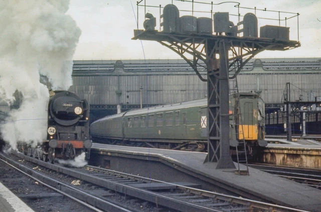 SR STEAM RAILWAY Engine Photo Merchant N Loco Photograph Train Pic ...