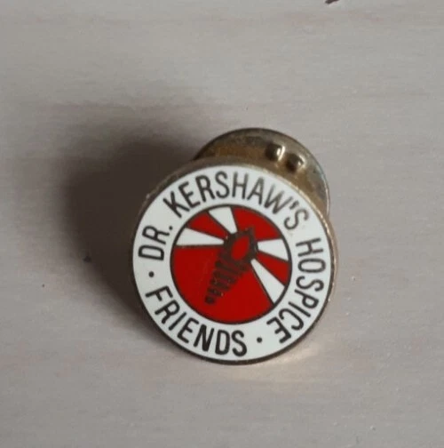 VINTAGE COLLECTORS CHARITY Enamel Pin Badge DR. KERSHAW'S HOSPICE ...
