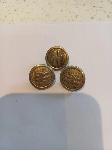 BRITISH RAIL UNIFORM Buttons Limited Birmingham Set £10.78 - PicClick UK