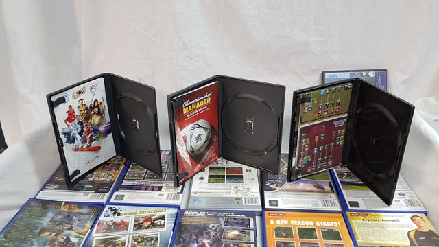 JOB LOT 15X Assorted Game Cases for PS2 & PC (NO GAMES!!) $27.93 ...