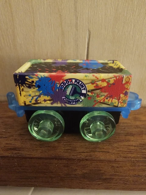 THOMAS AND FRIENDS Minis - Cargo Car - Neon Splatter - Fisher-Price £1. ...