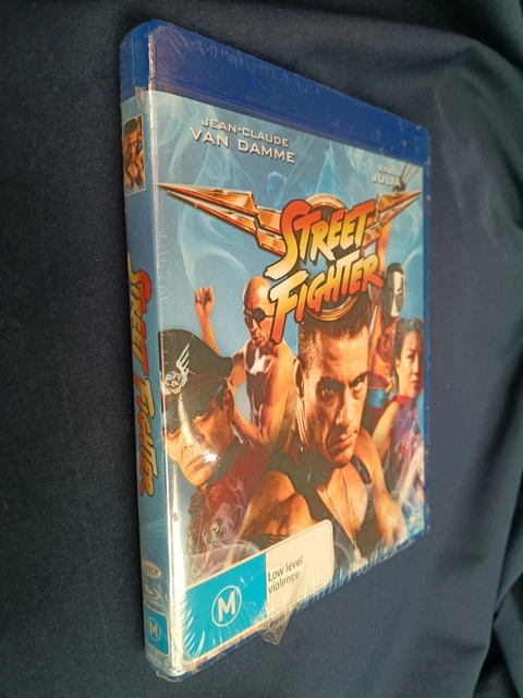 STREET FIGHTER (1994) Blu-ray Jean Claude Van Damme Raul Julia. Sealed ...