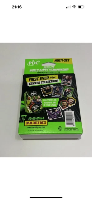 PDC PANINI 2025/26 world Darts Championship Multi Set £16.99 - PicClick UK