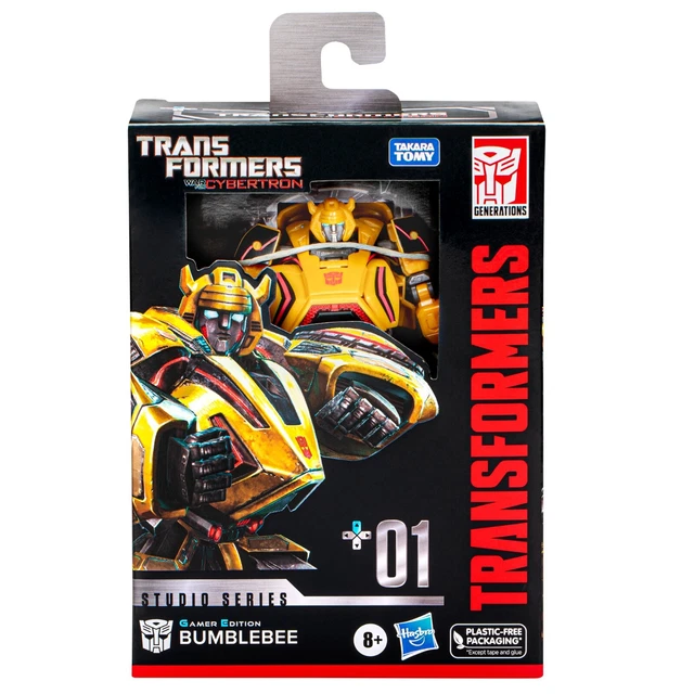 TRANSFORMERS STUDIO SERIES Deluxe 01 Transformer Gamer Edition ...