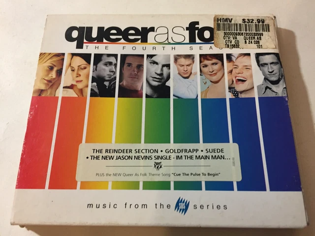 'QUEER AS FOLK' Fourth Season 2004 Aus Compilation CD Album With Slip ...