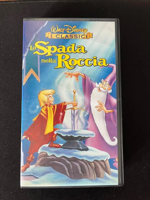 LA SPADA NELLA roccia (1963) VHS videocassetta - i classici Disney EUR ...